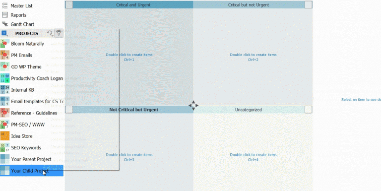 nesting - Priority Matrix Help