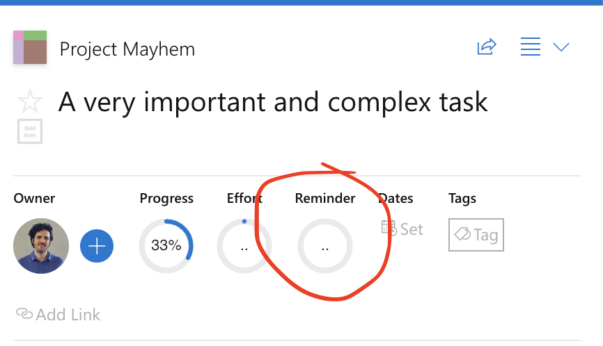 How to Set a Reminder in Priority Matrix