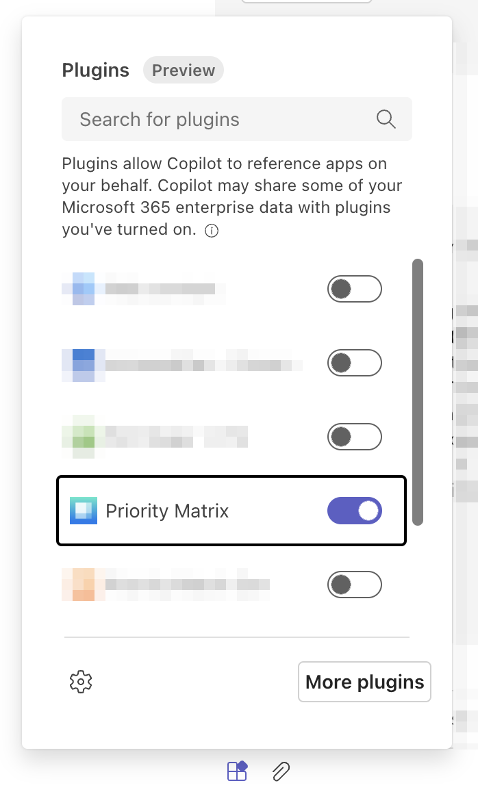 Using Microsoft 365 Copilot for Advanced Interactions - Priority Matrix Help