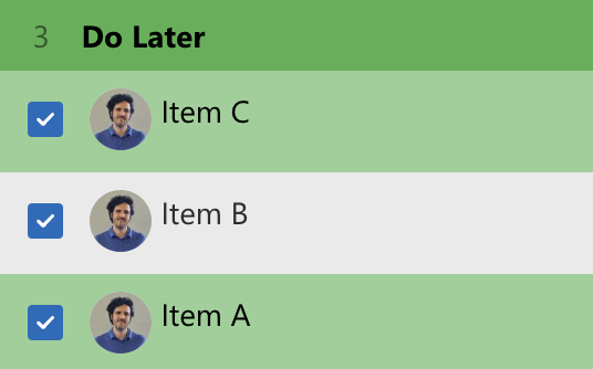 Editing Multiple Items At The Same Time Priority Matrix Help