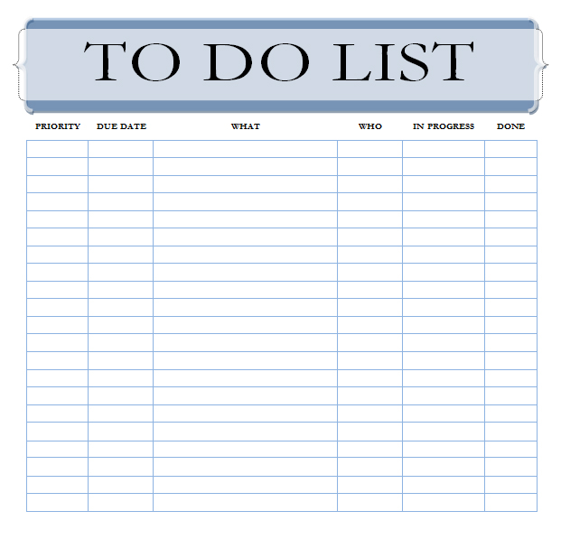 To Do List Archives PM Blog