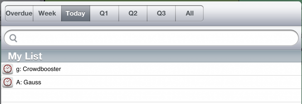 master list - Prioritization Blog