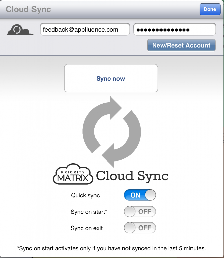 sync menu - Prioritization Blog