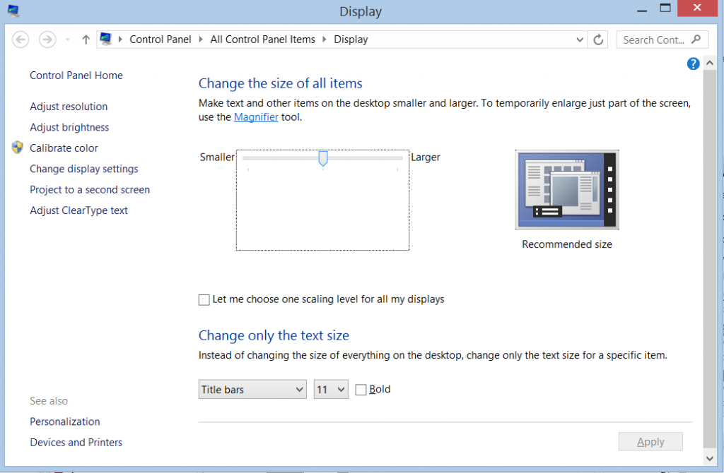 Font Scaling Issues On Priority Matrix For Windows Prioritization Blog