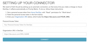 Synchronize Azure DevOps work items with Priority Matrix ...